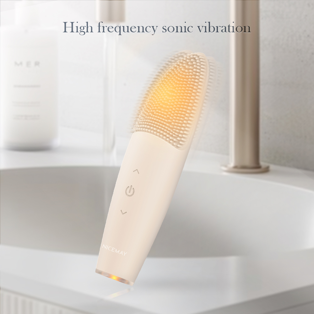 Thermal Sonic Cleansing Device, Sonic Facial Cleansing Brush